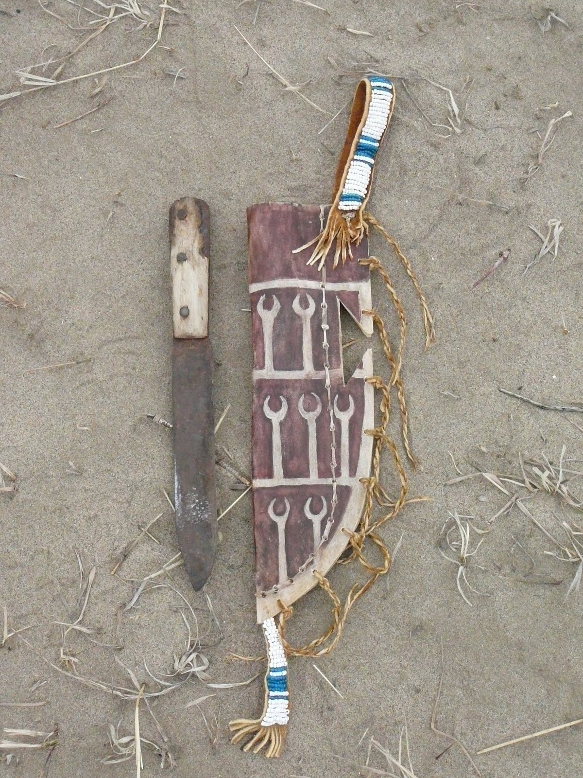 Art of Chris Bezold-Plains Indian Reproductions: Incised Parfleche ...