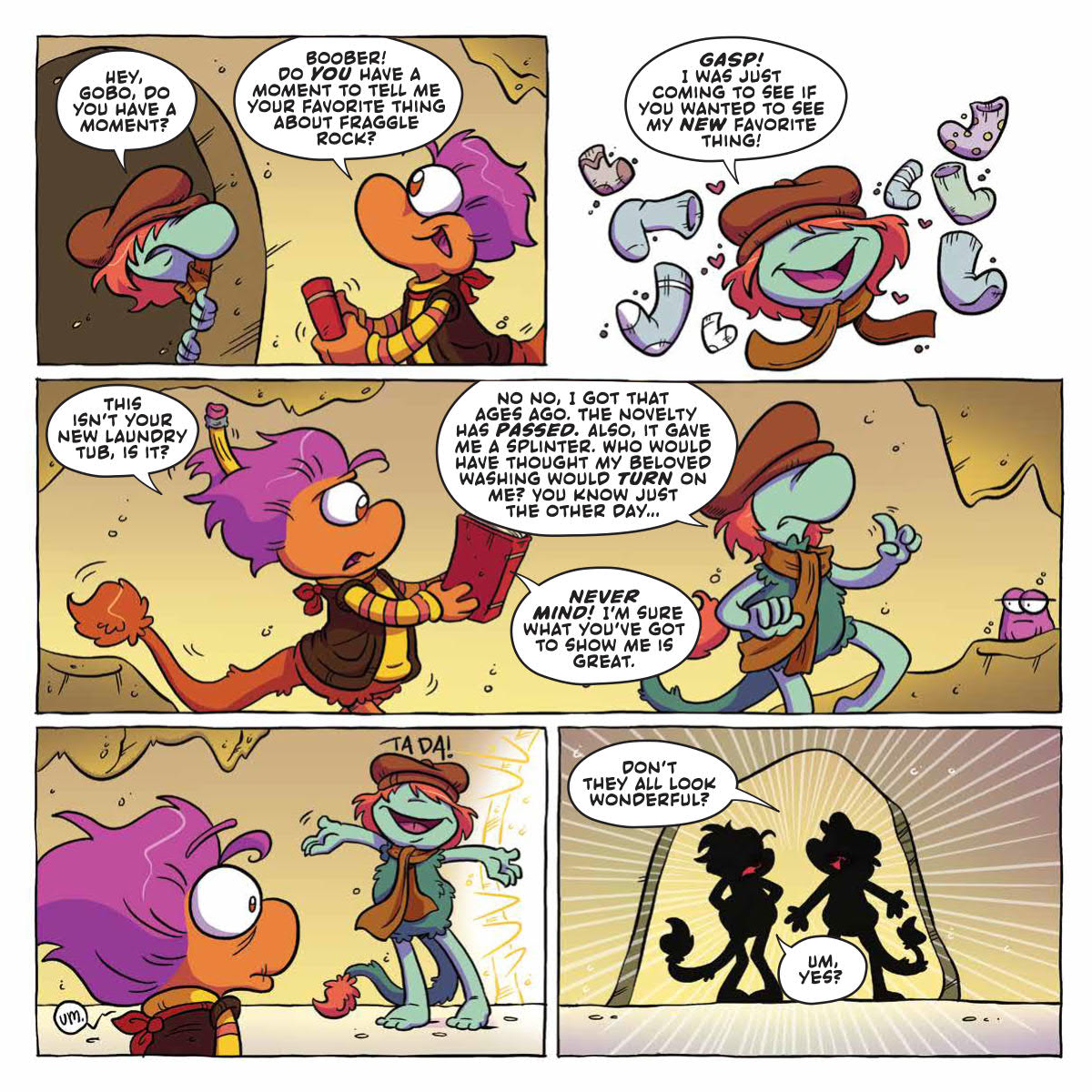 Muppet Stuff: First Look: Fraggle Rock Comic Book #4