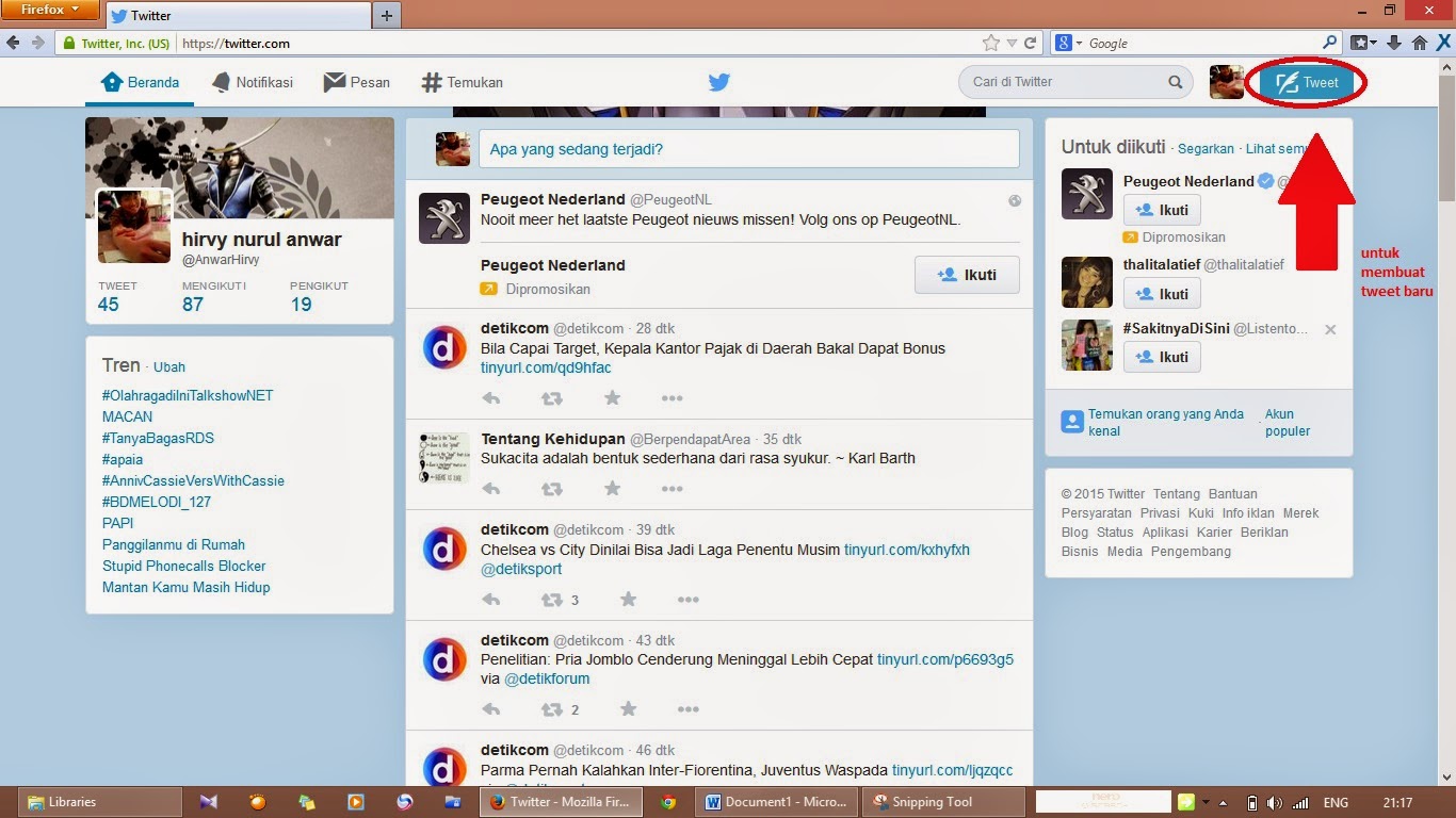 Istilah-istilah dalam twitter - Hidup Gue