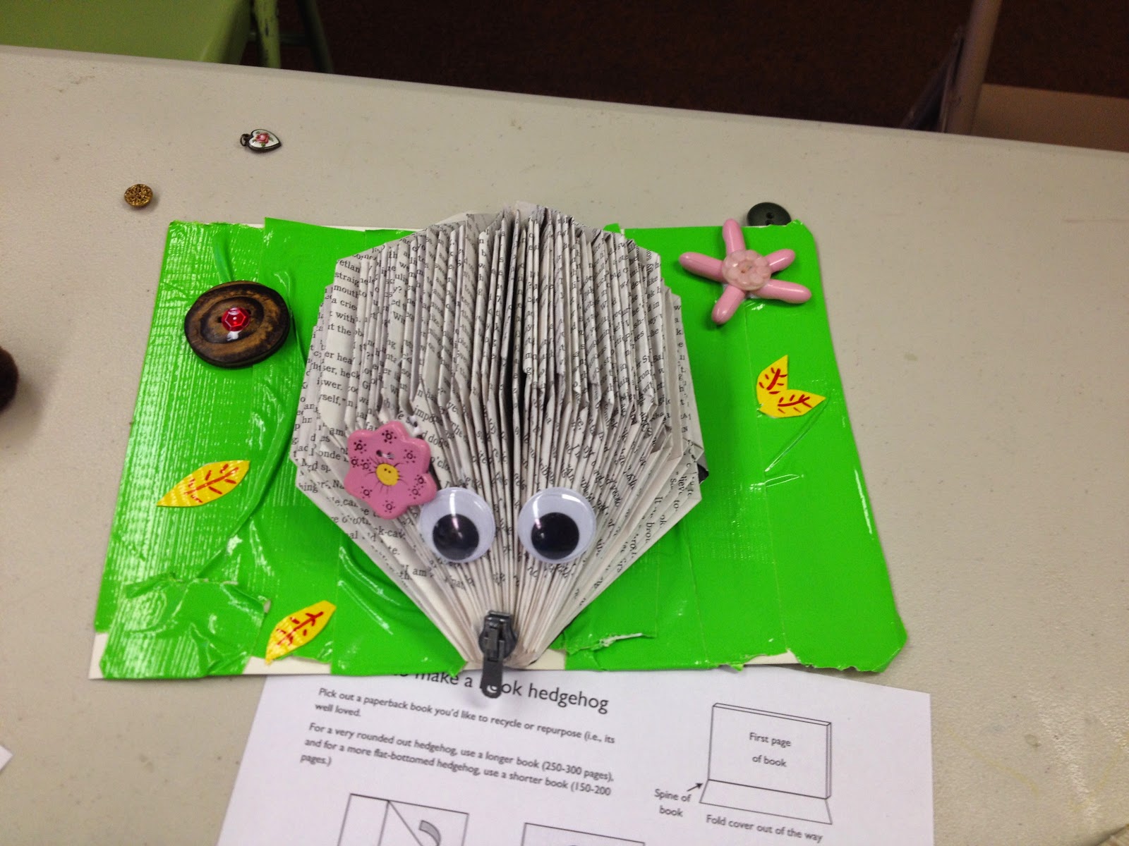 Sellers Library Teens: Book Hedgehogs!