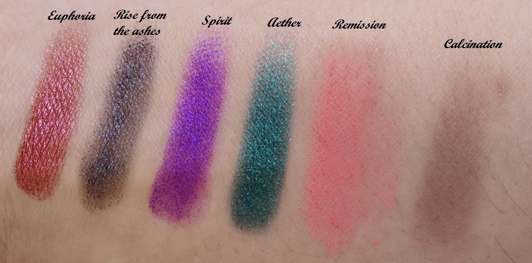 My Beauty Colors: PROBANDO "LETHAL COSMETICS": REVIEW Y SWATCHES