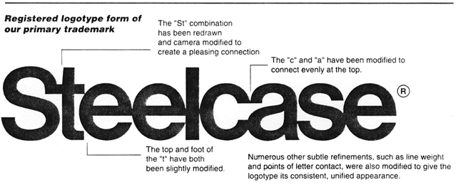 DC AIGA: Nuances of a logotype: a case study of the Steelcase logotype