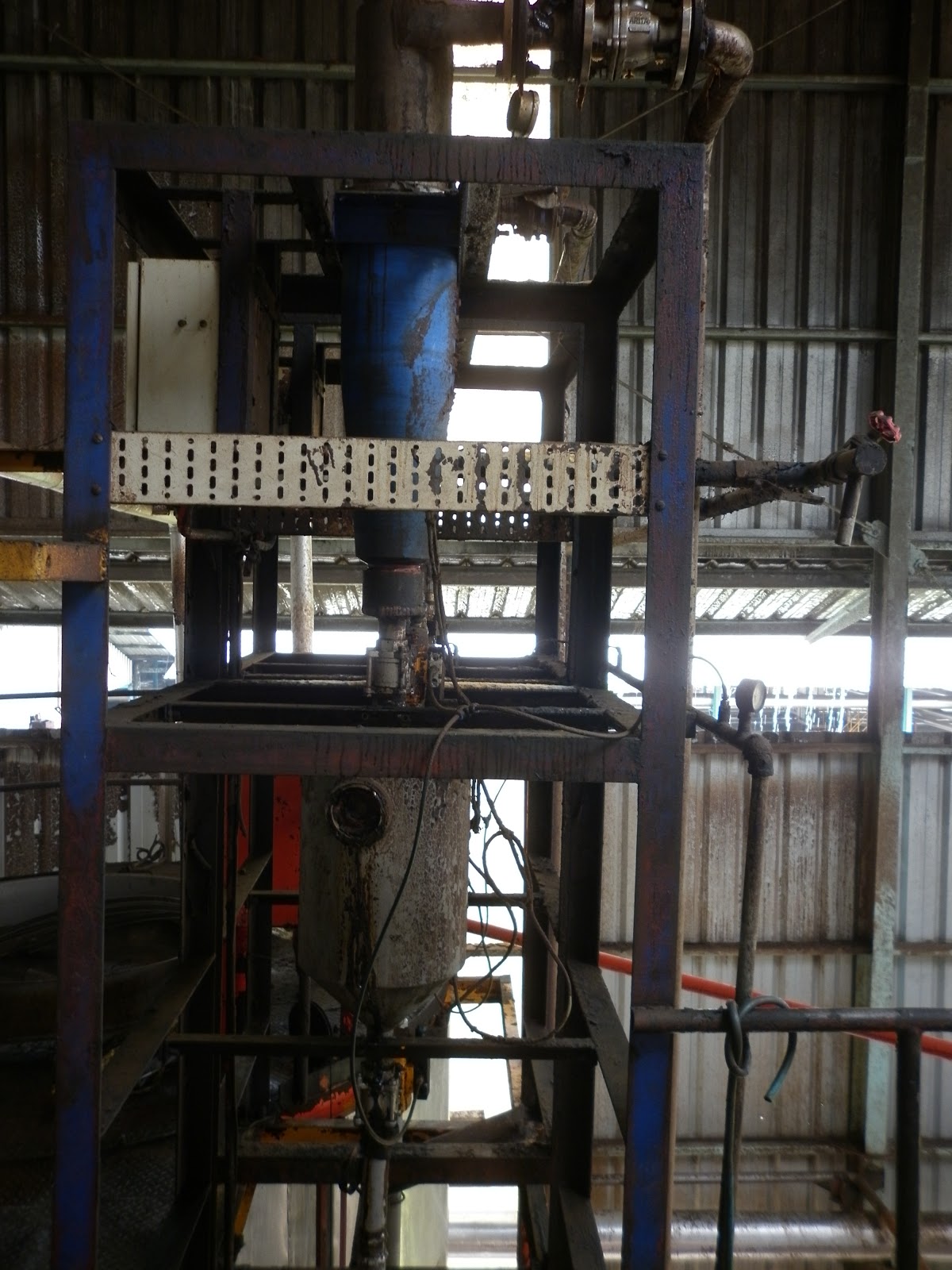 Brush strainer (Pengolahan Sludge)