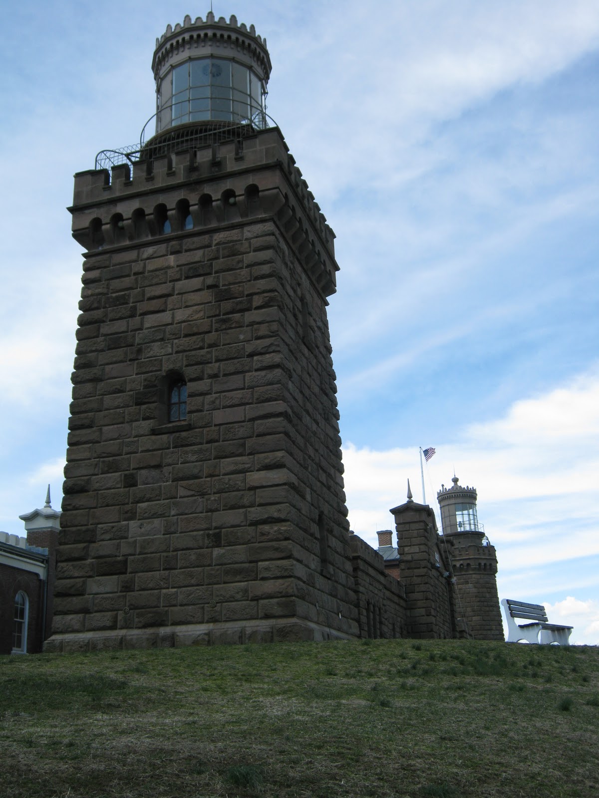 The Hawk's View: Navesink Twin Lights, Highlands New Jersey