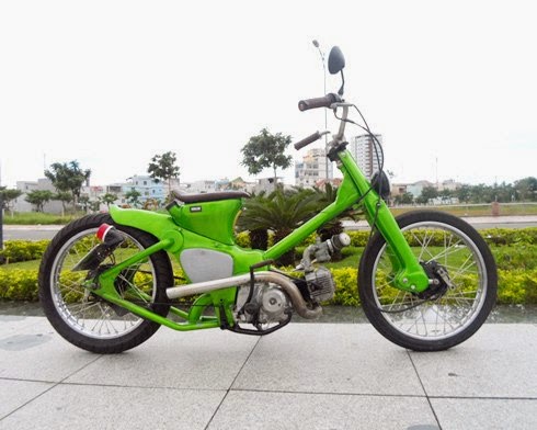Honda Cub 79 độ kiểu Bobber tại Đà Nẵng - Mexe360 - Sống với Đam mê