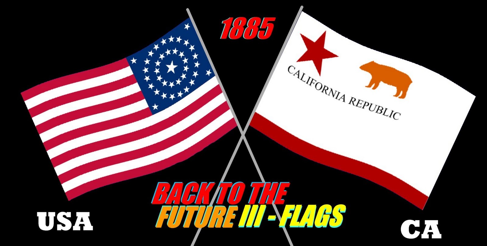The Voice of Vexillology, Flags & Heraldry: Back to the Future Flags ...