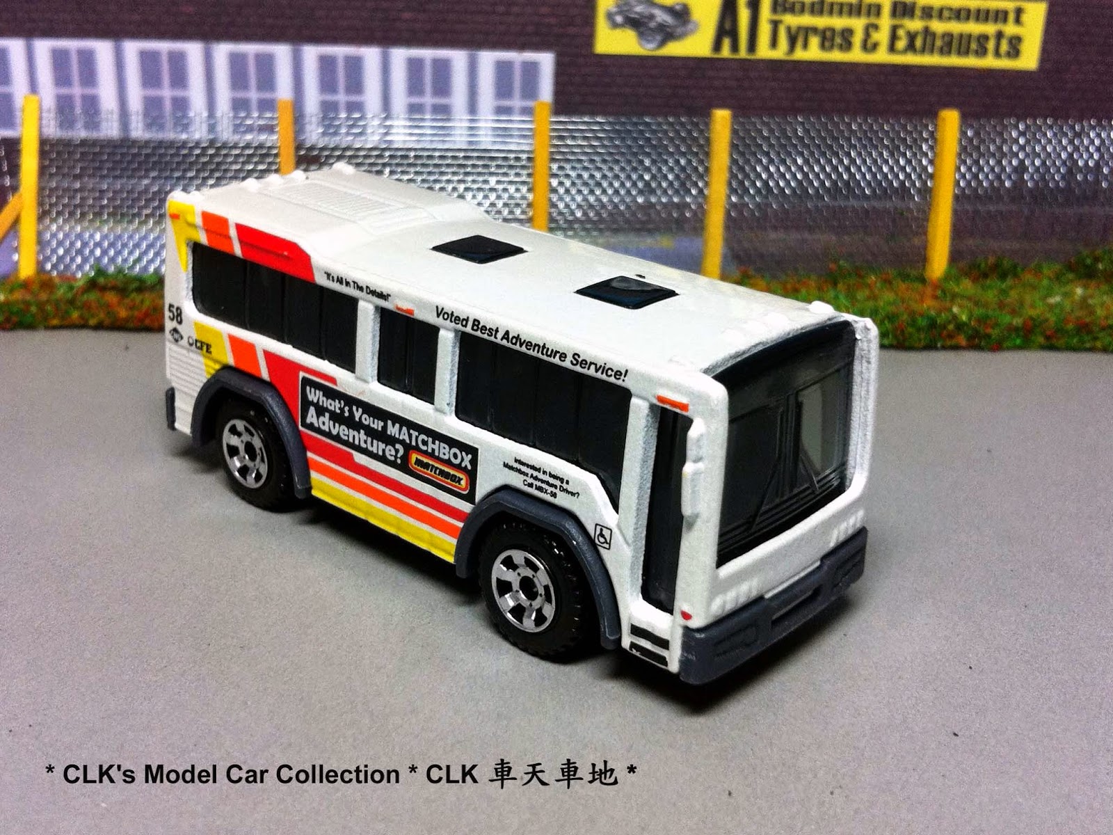 CLK's Model Car World * 車天車地 CLK: MATCHBOX (CITY ACTION 10/15) - CITY BUS