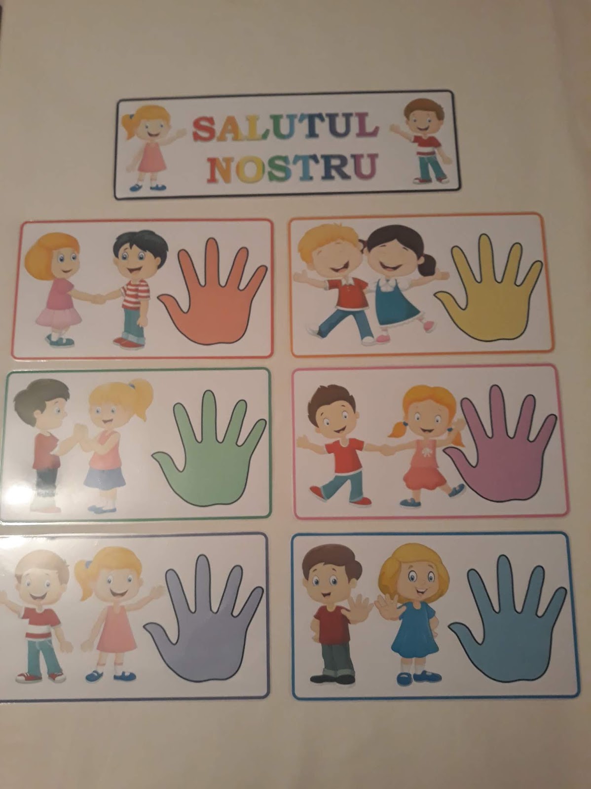 Creionasul cel Istet si prietenii: Salutul nostru