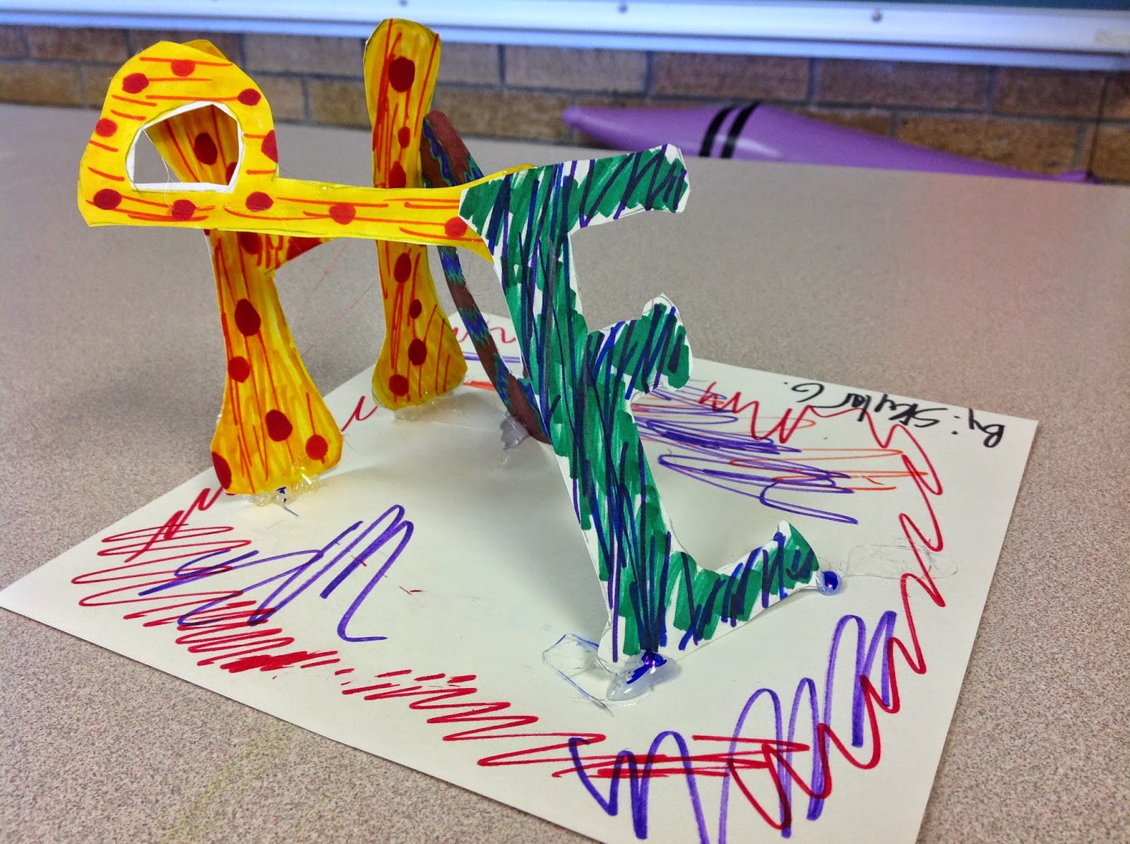 The Artsy Fartsy Art Room: "Typography" with 5th and 6th