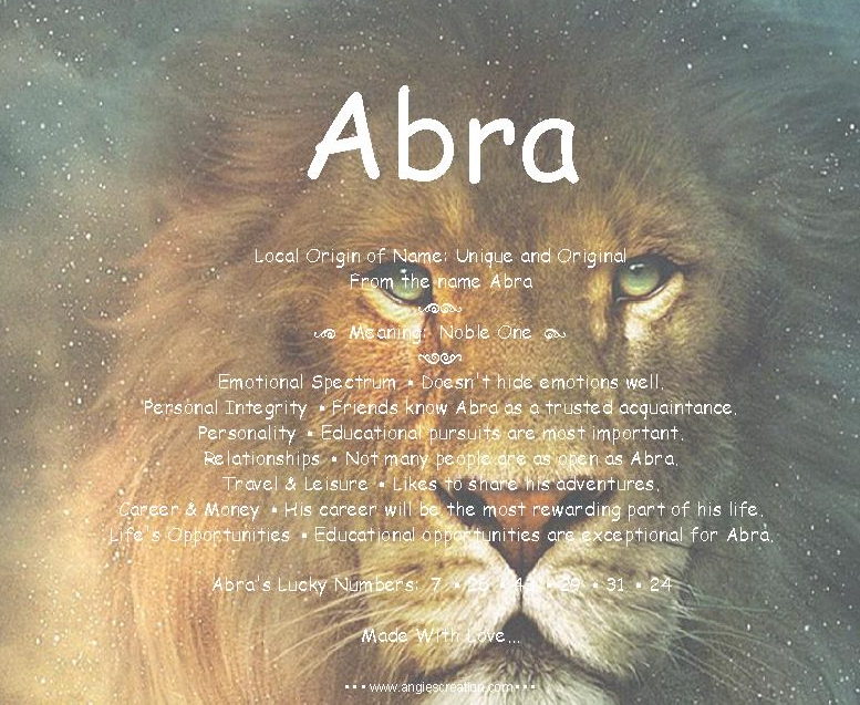 Abra Quotes