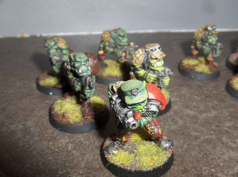 Fawcett Avenue Conscripts: Thrugg Bullneck's Space Ork Raiders