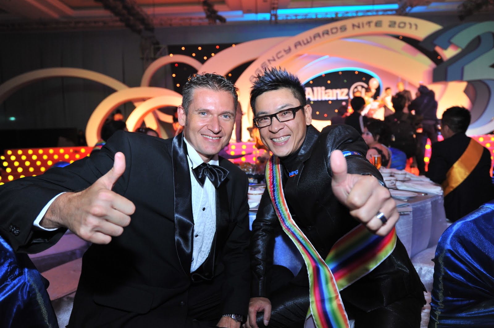 Welcome To Norman Pang's Blog: 安联寿险年度颁奖盛典 NPG集团绽放光彩