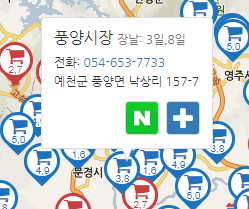 餘裕堂全書(여유당전서) : Utilize Me, 2002: 전국 오일장 (5일장) 지도