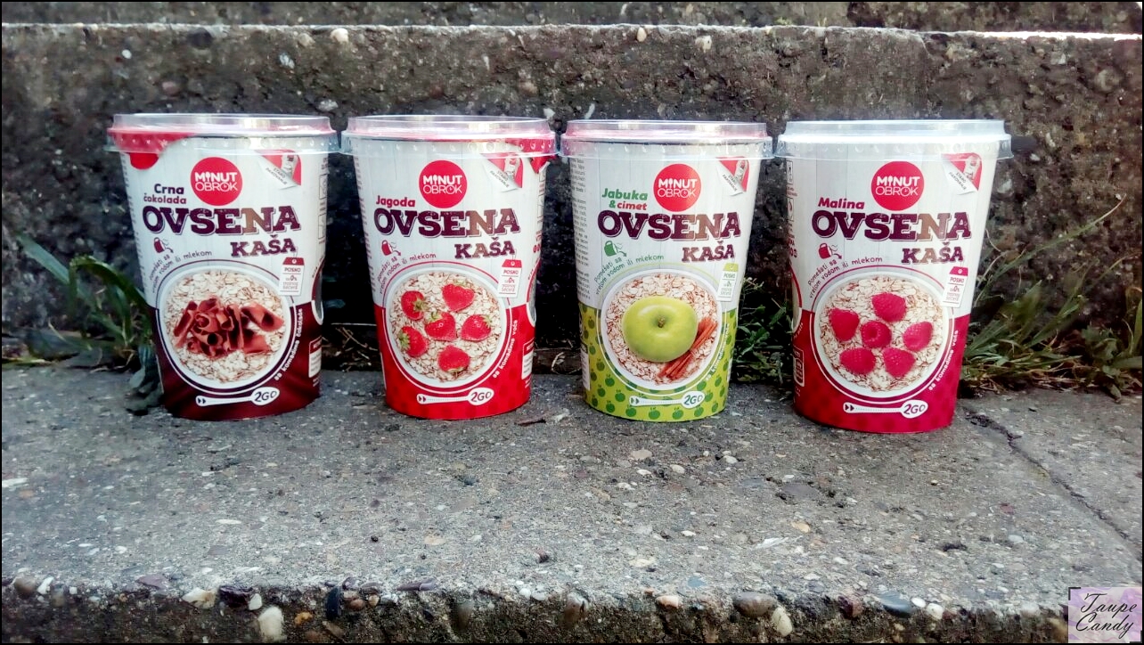 Brz i hranljiv doručak - Minut Obrok ovsene kaše - Taupe Candy