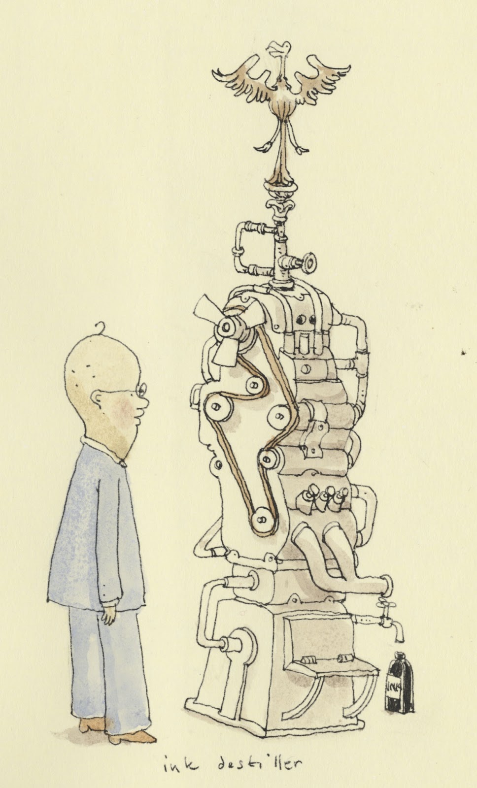Mattias Inks: Living with machines