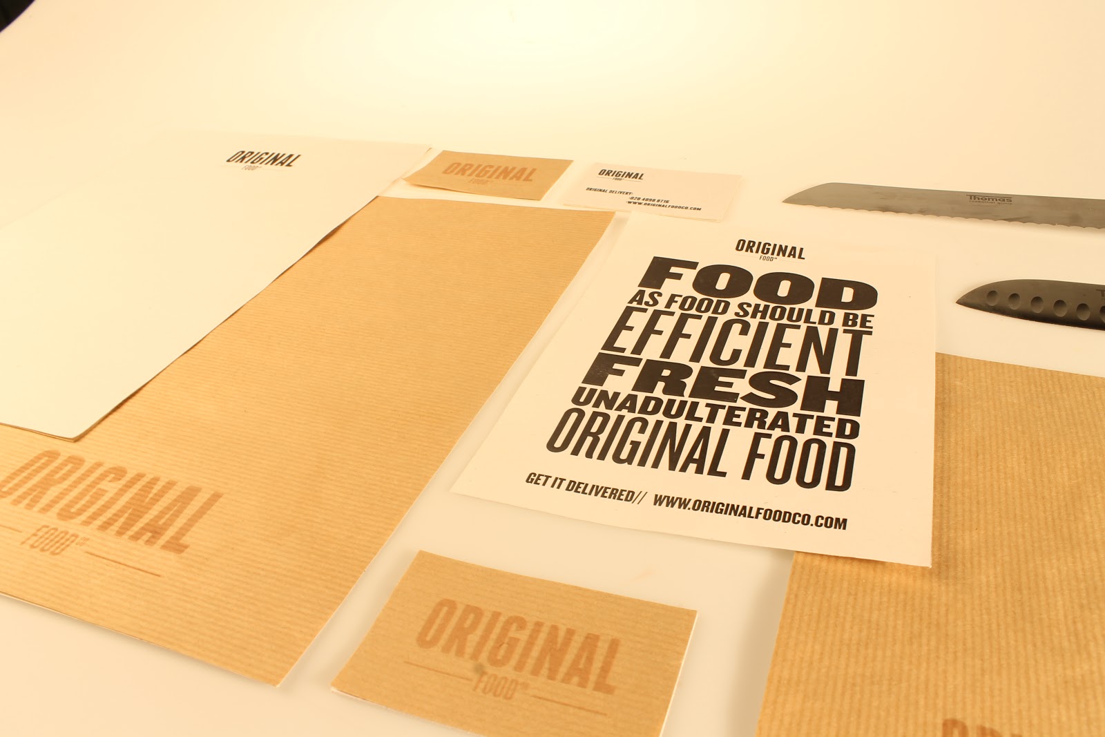 Design Practice: Original food Stationary