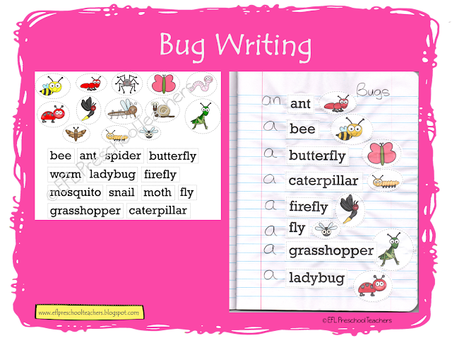 ESL/EFL Preschool Teachers: Butterfly and Bugs Unit for ESL Learners