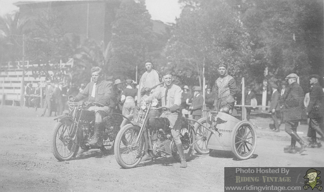 Motorcycle Chariot Racing ~ Riding Vintage