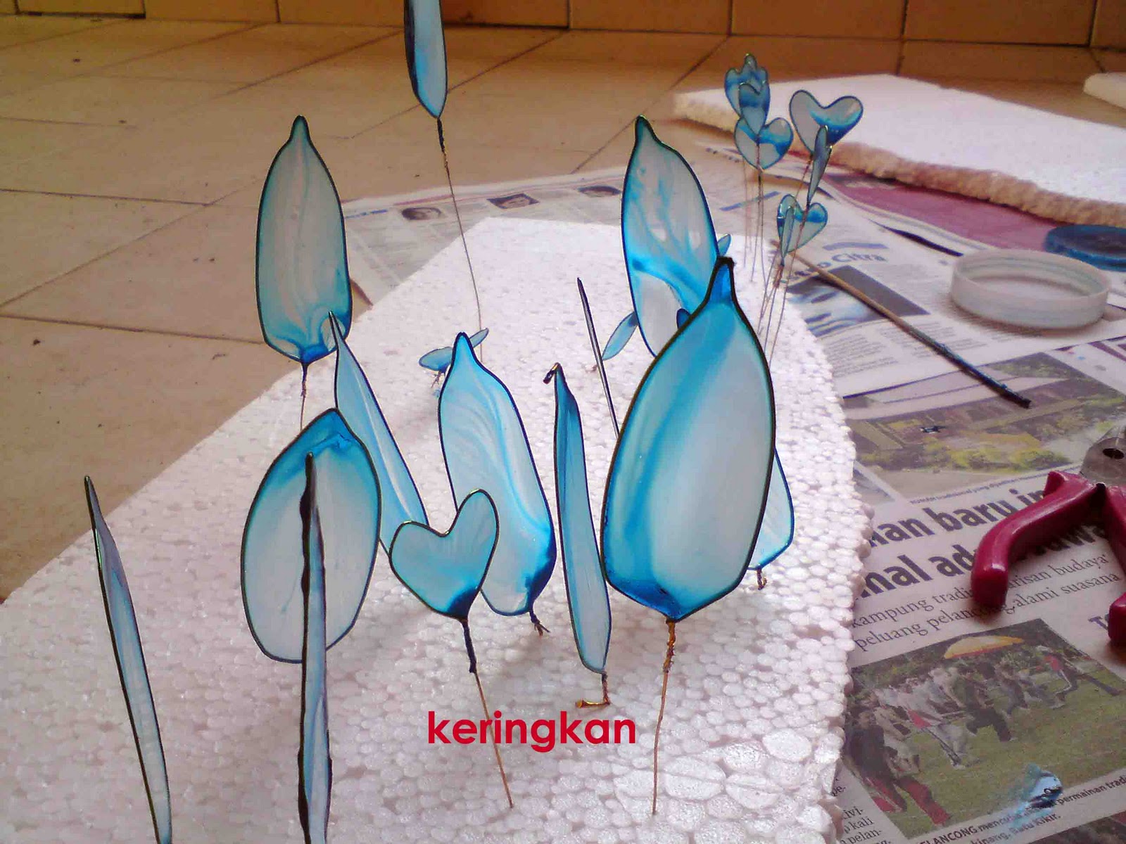 My LiFe As AmYZa: Tutorial : How to make Dip Flower / Bunga Dip