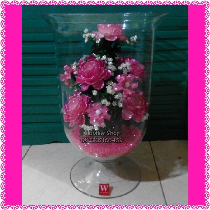 Kerajinan Manik dan Bunga Akrilik Jakarta: Bunga Acrylic