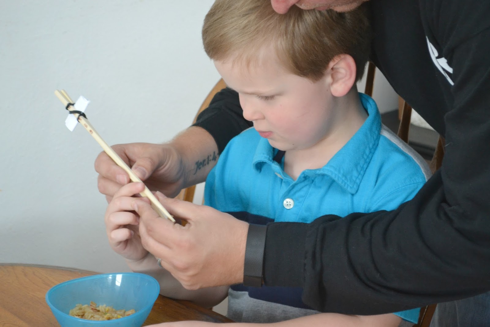 Take Out At Home + DIY Cheater Chopsticks - Building Our Story