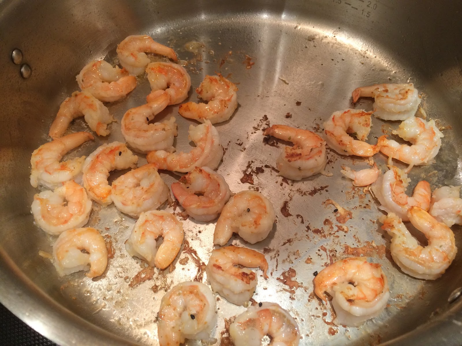 Working Mama's Kitchen: Triple Shrimp Pasta