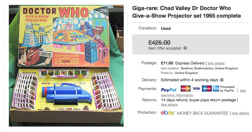 Making My 1st Doctor Costume: Original 1st Doctor item on eBay ...