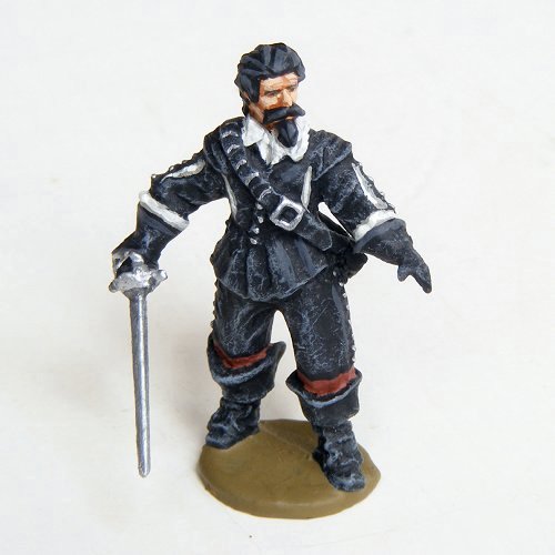 Miniature Soldiers: The Three Musketeers and d'Artagnan (characters ...