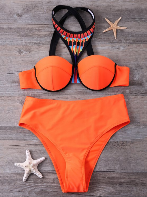 SOPHIEsticated: Dare to Bare: Orange Bathing Suit 2017