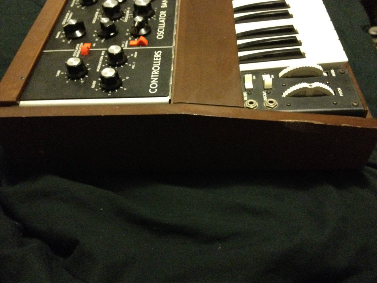 MATRIXSYNTH: 1970's Moog Minimoog model d monophonic analog synthesizer