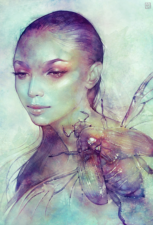 Cromofora La ( Paloma) Contemporary Online Art Gallery: Anna DITTMANN