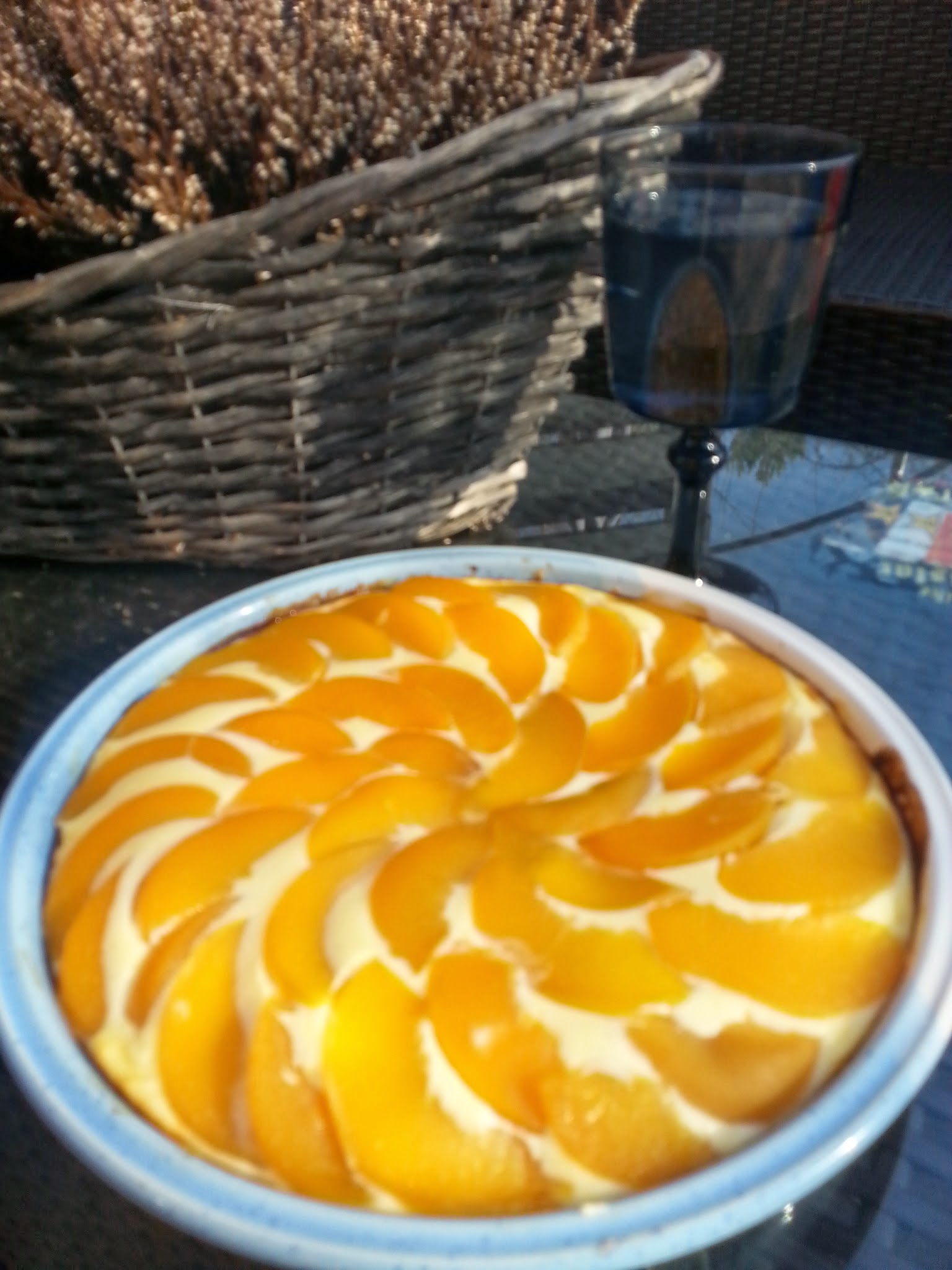 Persikka-rahkapiirakka GL, L | Elisaerikablog