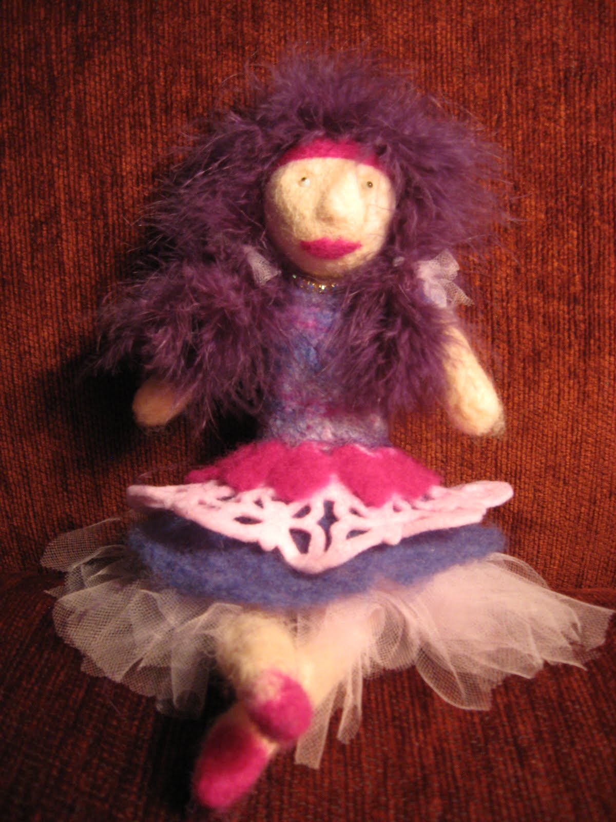My Naptime Crafts: Needle Felted Doll