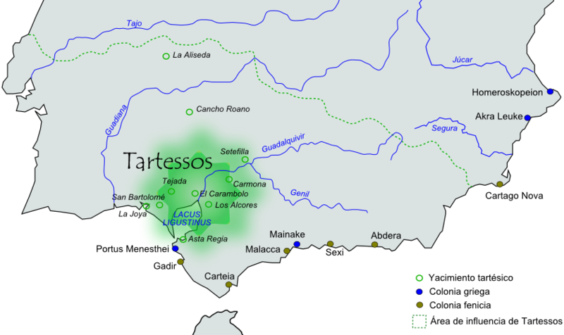 Historia de España: Resumen: Tarsis, Tartessos