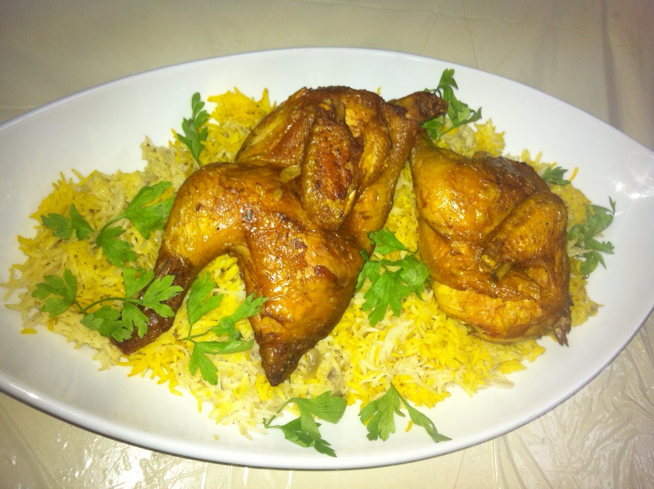 Kuwaiti Yammies: Chicken Kuwaiti “Machbous”, ingredients and cooking ...