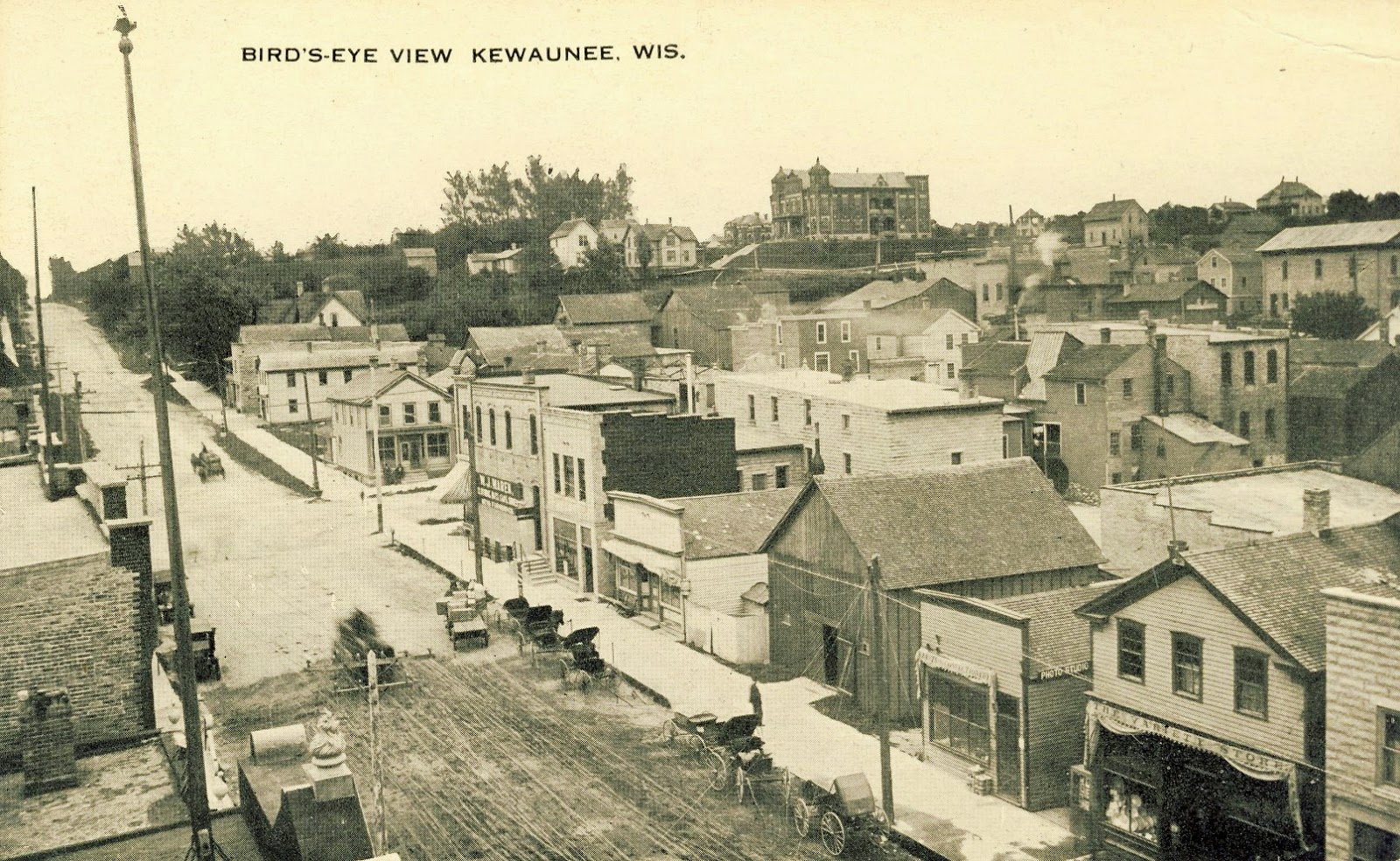 Kewaunee County History: Kewaunee in Flames: The Fire of 1898