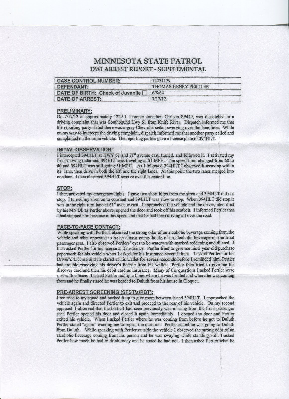 Lion News: Internal Affairs Complaint VS Lt. Eric Roeske, Capt. Steve ...