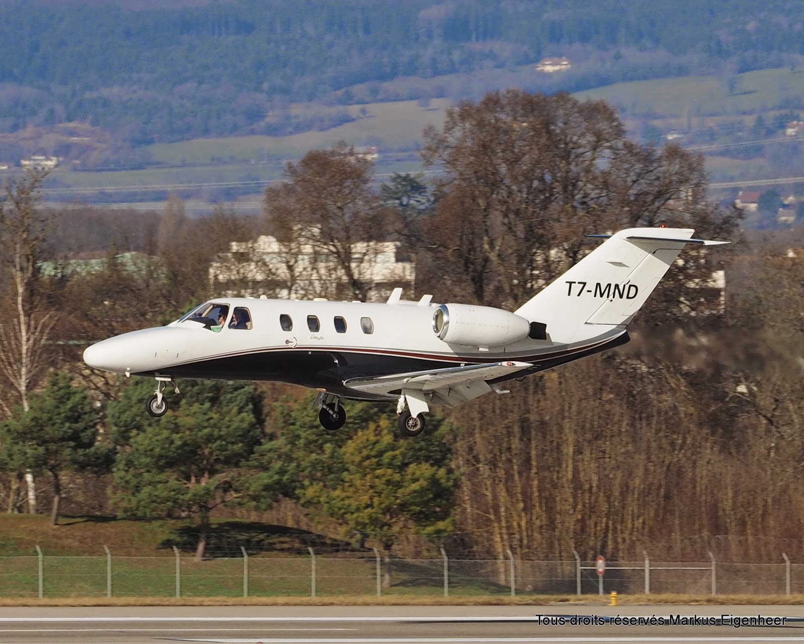 FLUGZEUGE Privatjets etc: T7 MND Cessna 525 CitatiomJet C525
