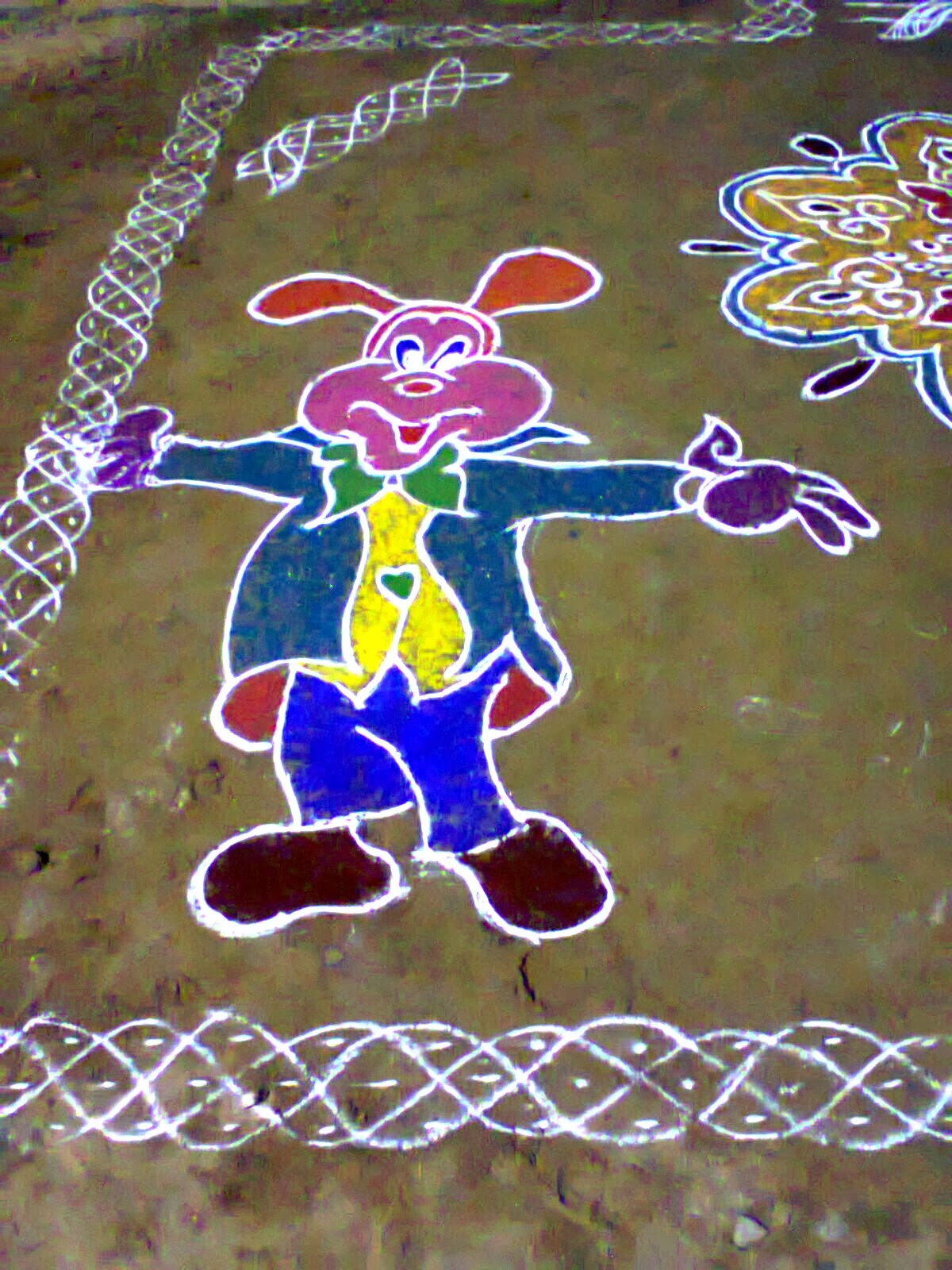 Heritage of India: Rangoli designs (Muggulu)
