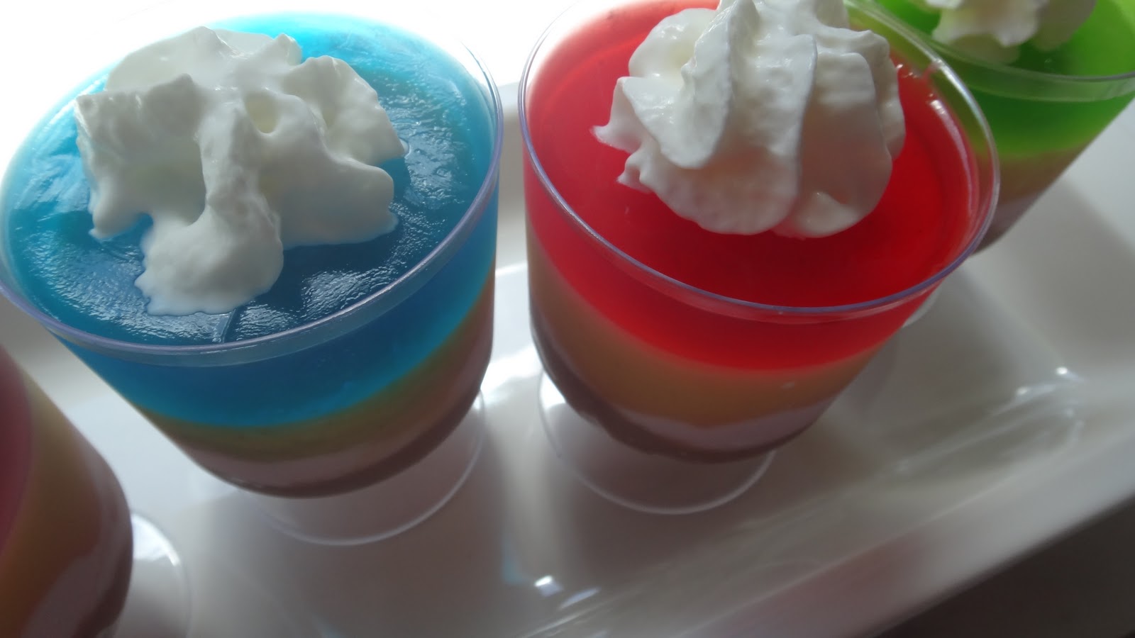 Jordy's Cooking: LOW CALORIE MULTI LAYER DESSERT CUPS