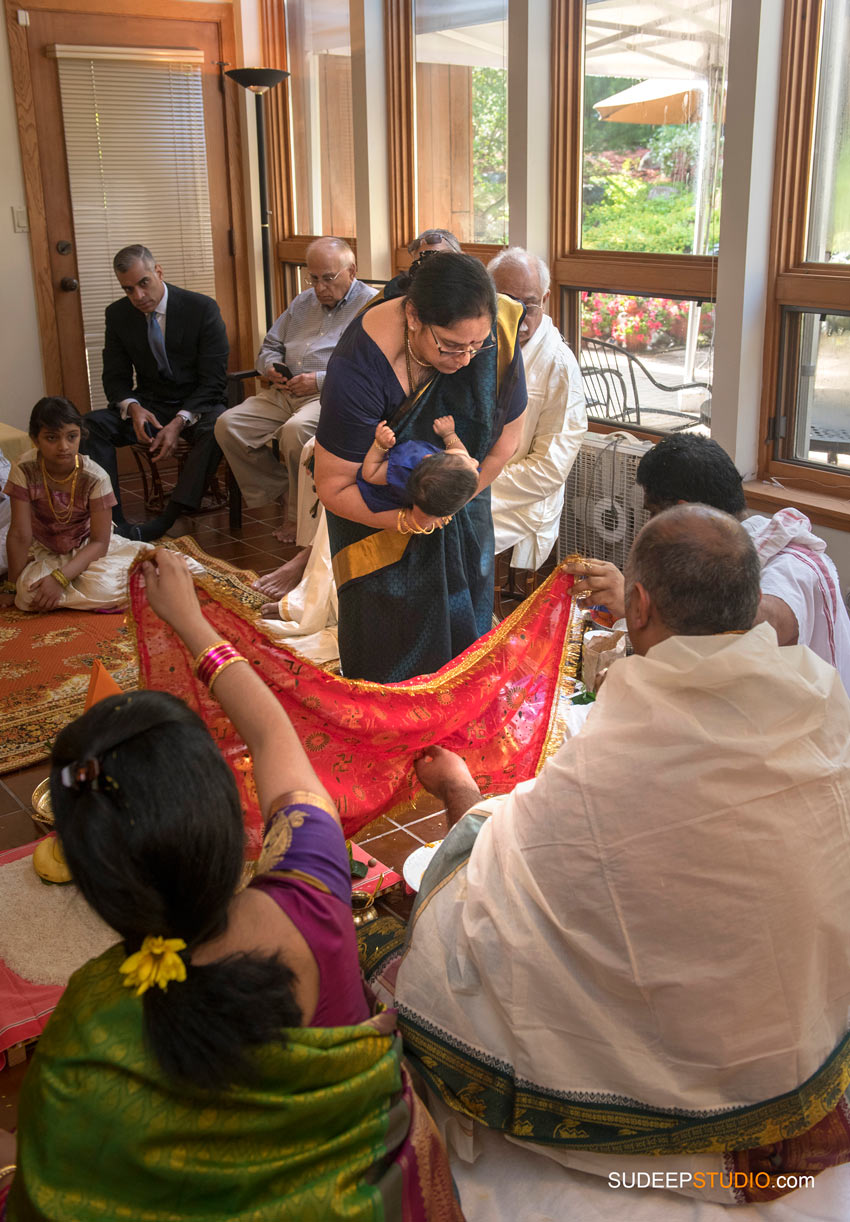 Hindu Indian Baby Naming Ceremony Family Portraits Ann Arbor Indian ...