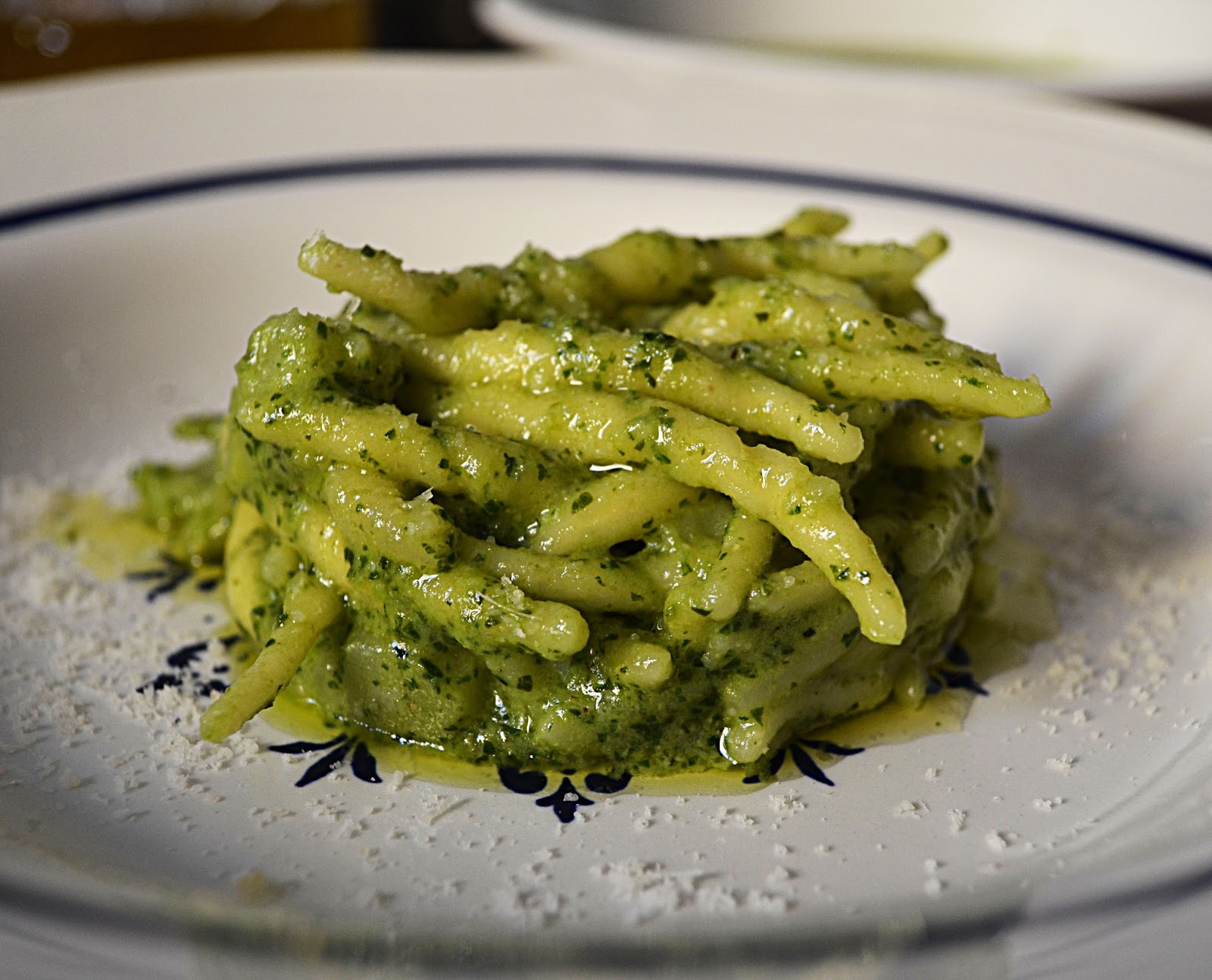 Trofie al pesto di basilico