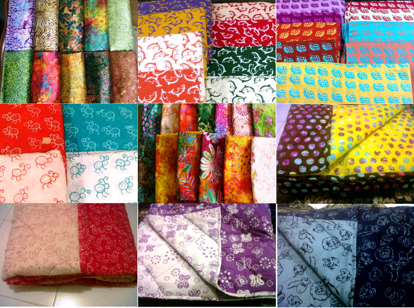 Warung Naomi Zoe: Sprei Batik Bali (hand made)