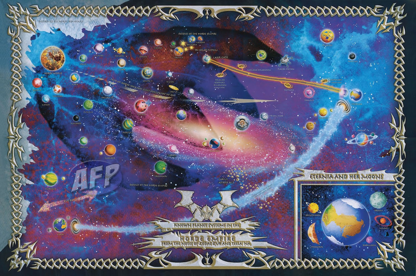 From the Sorcerer's Skull: Maps of Eternia