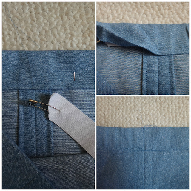 beginwithb: tutorial: ruched side skirt