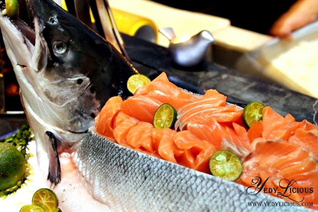Salmon Nights Buffet at Corniche Restaurant, Diamond Hotel Manila ...