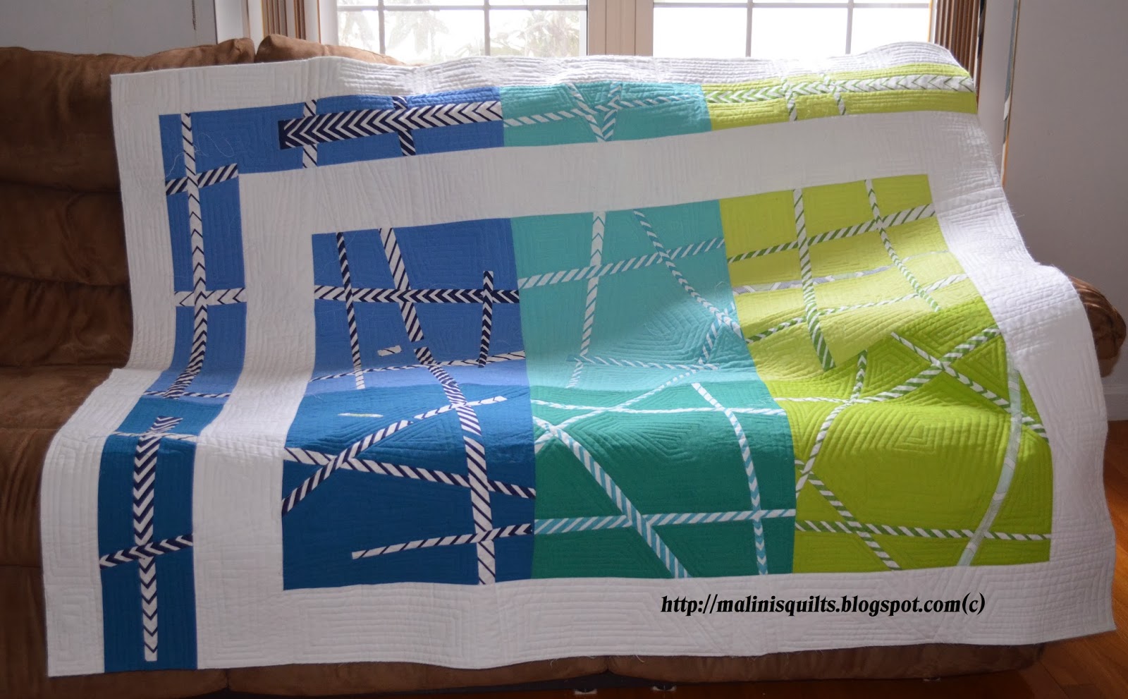 Blogger Quilt Festival - Color Splash Quilt