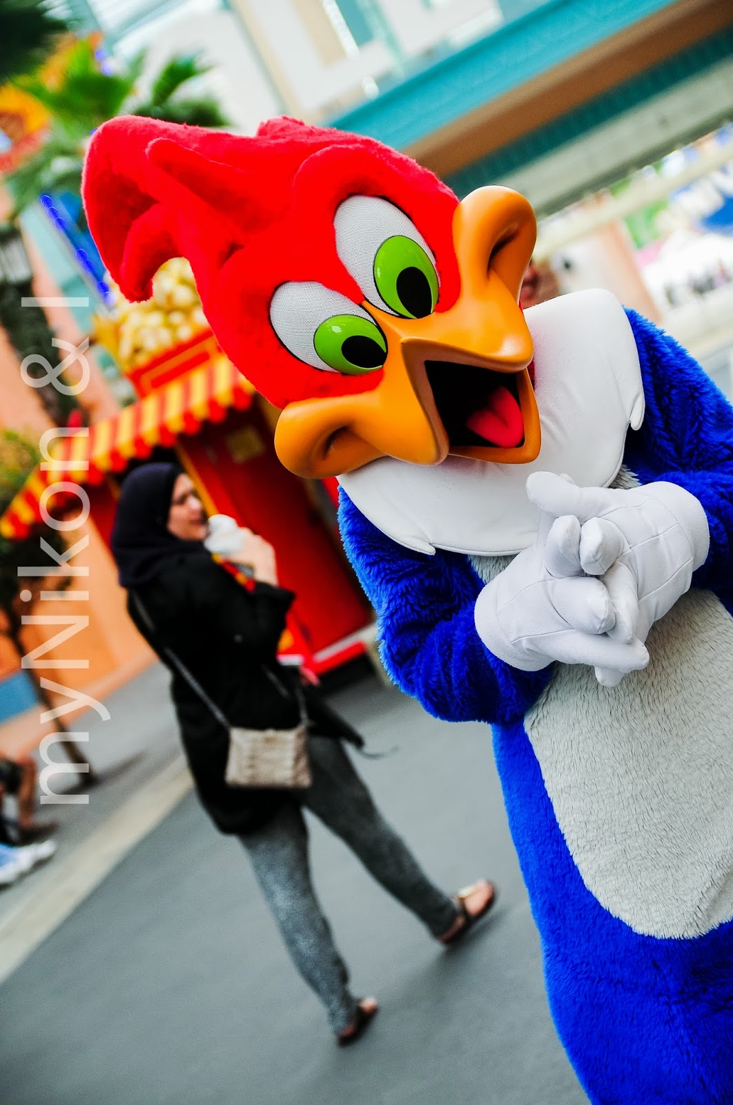 My Nikon and I: Characters at Universal Studio