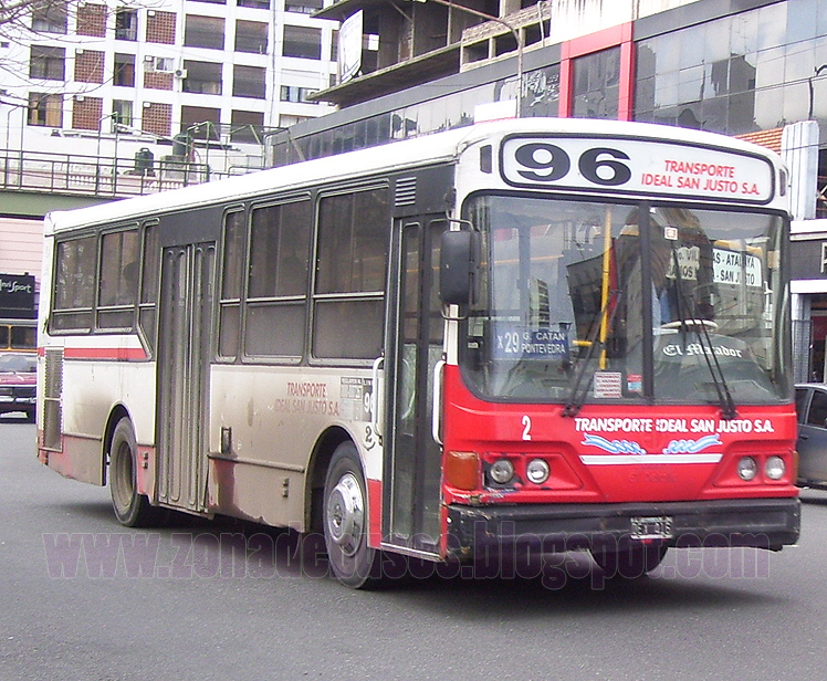 Colectibus - Zona de Buses: LINEA 96