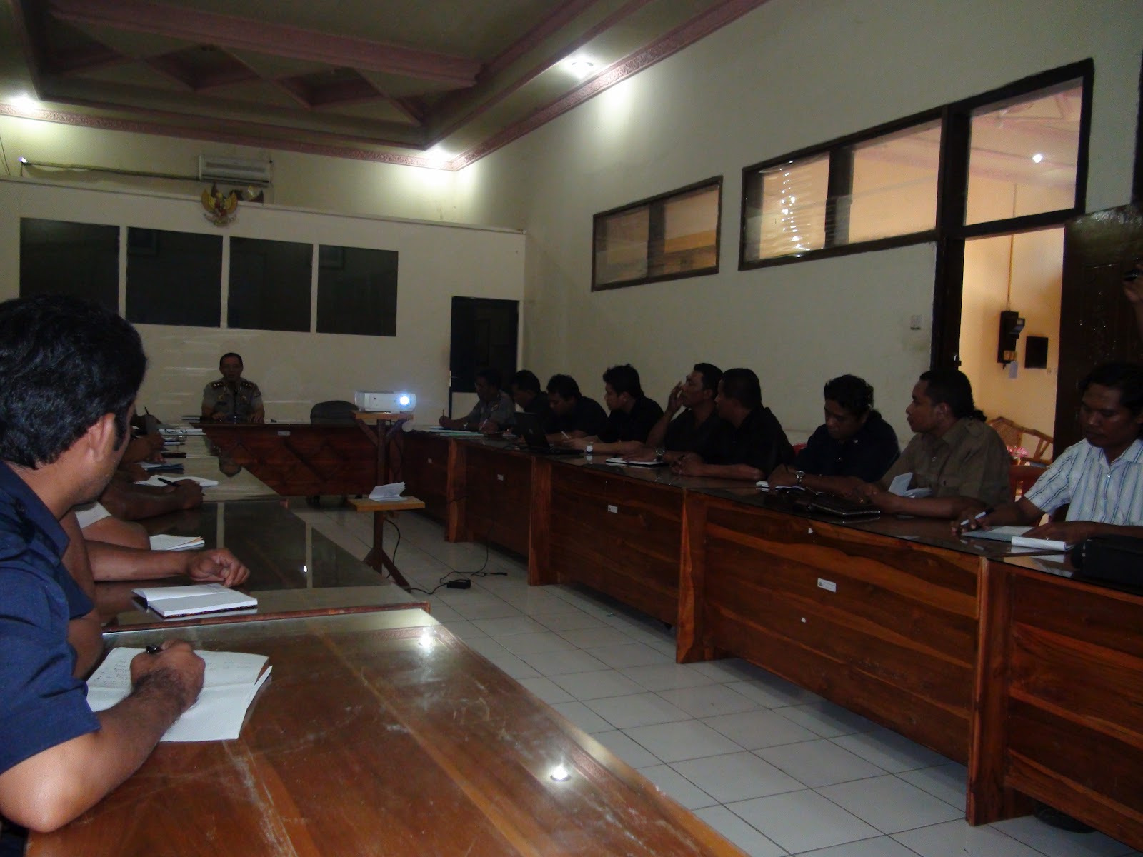 COMMUNITY KRESNA: Giat Pelatihan Fungsi Intelkam dan Bimas Polres Sikka